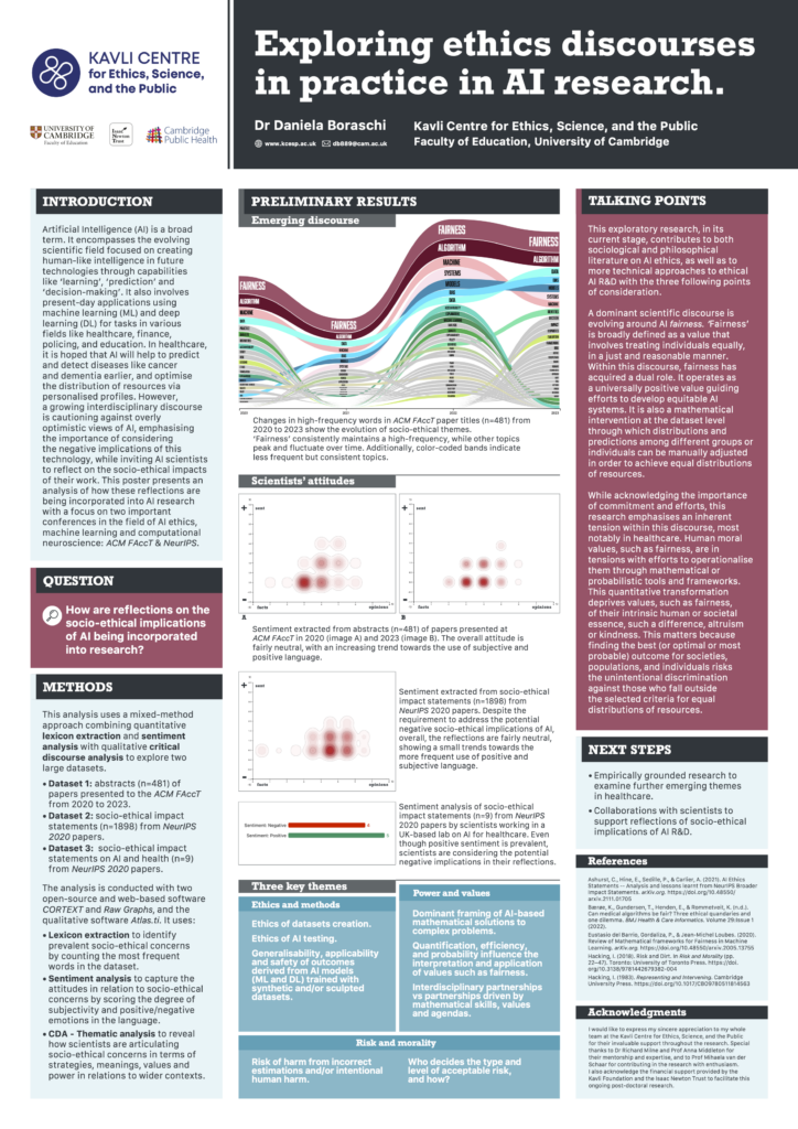 Exploring ethics discourses in practice in AI research - The Ethics ...